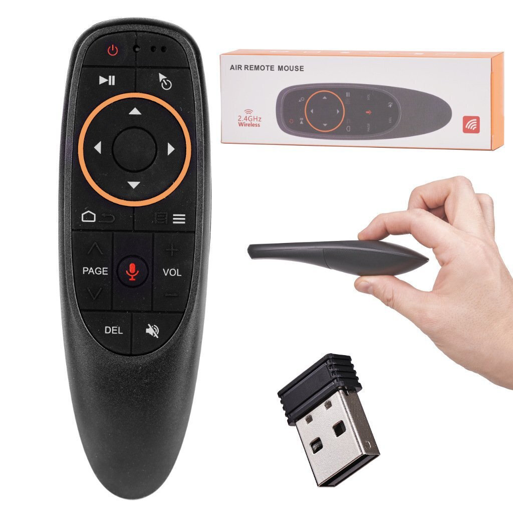 Roger Air Mouse Pro1 Wireless Remote Control Qwerty Keyboard Gyro Mouse ...