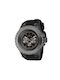 Invicta Aviator Ρολόι Μπαταρίας με Μαύρο Καουτσούκ Λουράκι 39271 ...