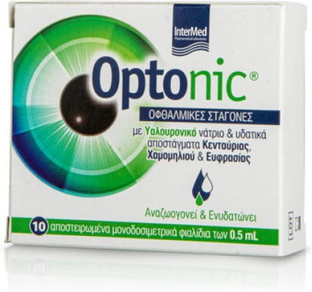 InterMed Optonic Οφθαλμικές Σταγόνες για Ξηροφθαλμία 5ml | Skroutz.gr