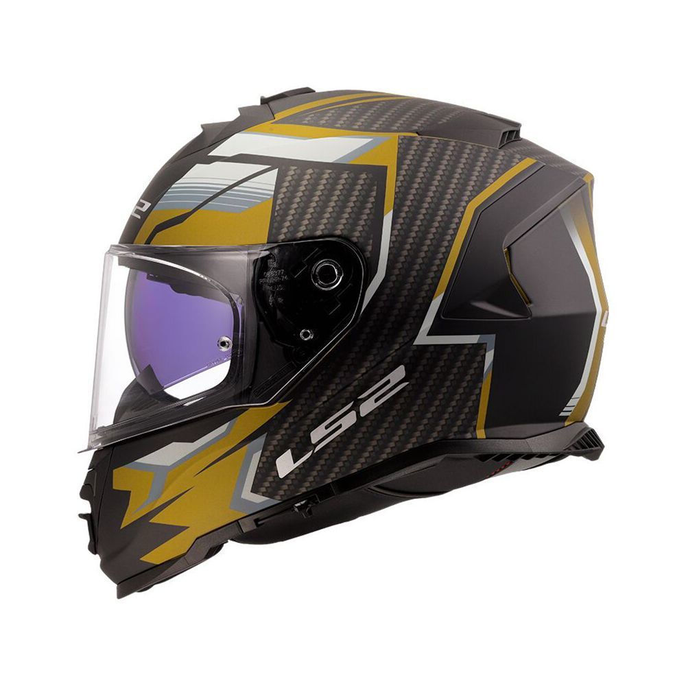 LS2 FF800 Storm II Tracker Black Gold Κράνος Μηχανής Full Face DOT ...