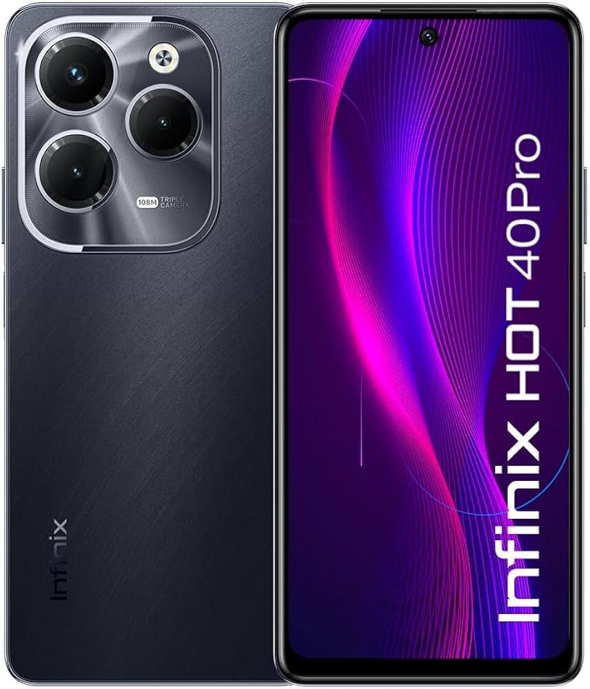 Infinix Hot 40 Pro Dual SIM (8GB/256GB) Μαύρο | Skroutz Κύπρος