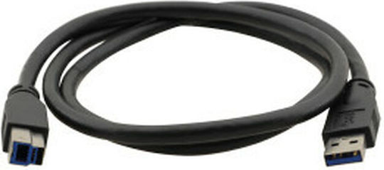 Kramer USB 2.0 Cable USB-B male - USB-B male Μαύρο 1m | Skroutz.gr