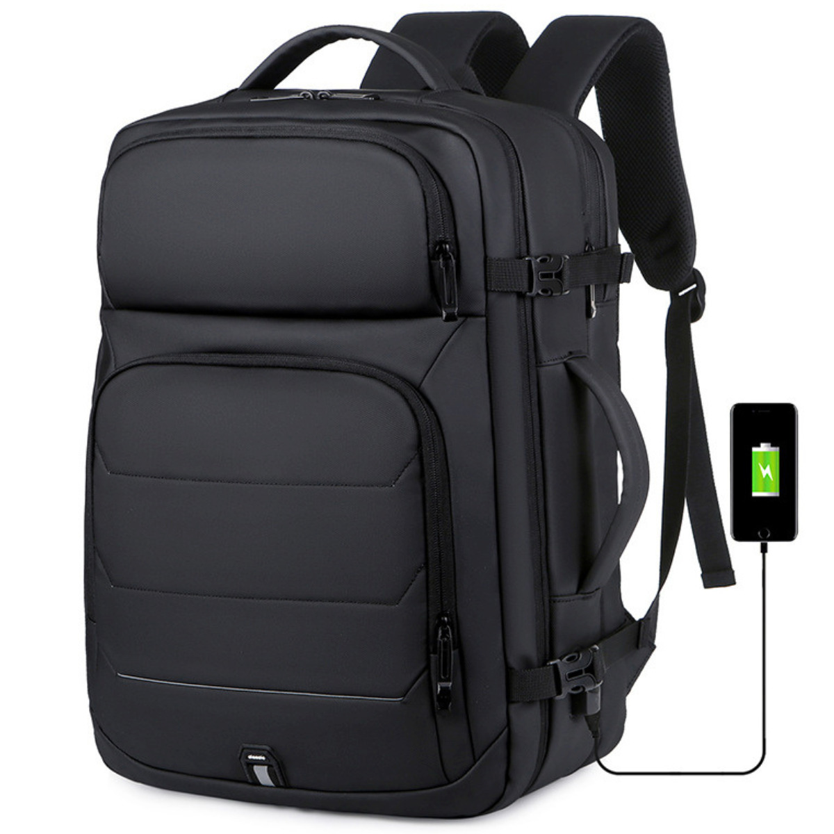 Travel Backpack 17-inch Laptop Space Expandable Waterproof Ideal ...