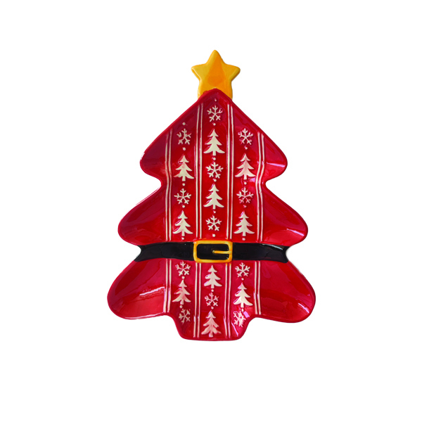 AGC Σετ Χριστουγεννιάτικες Πιατέλες Κεραμικές Δεντράκια Πλάτους 30εκ. 2τμχ 00001835 | Skroutz.gr