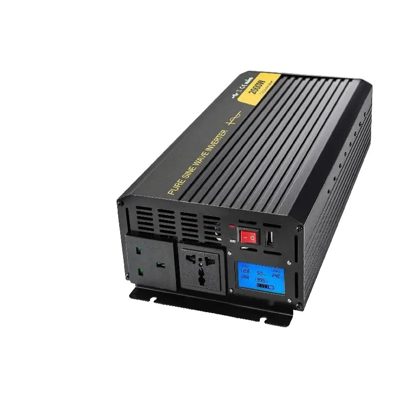 Vevor Pure Sine Wave Inverter 2000w Output Power Multiple Voltage ...