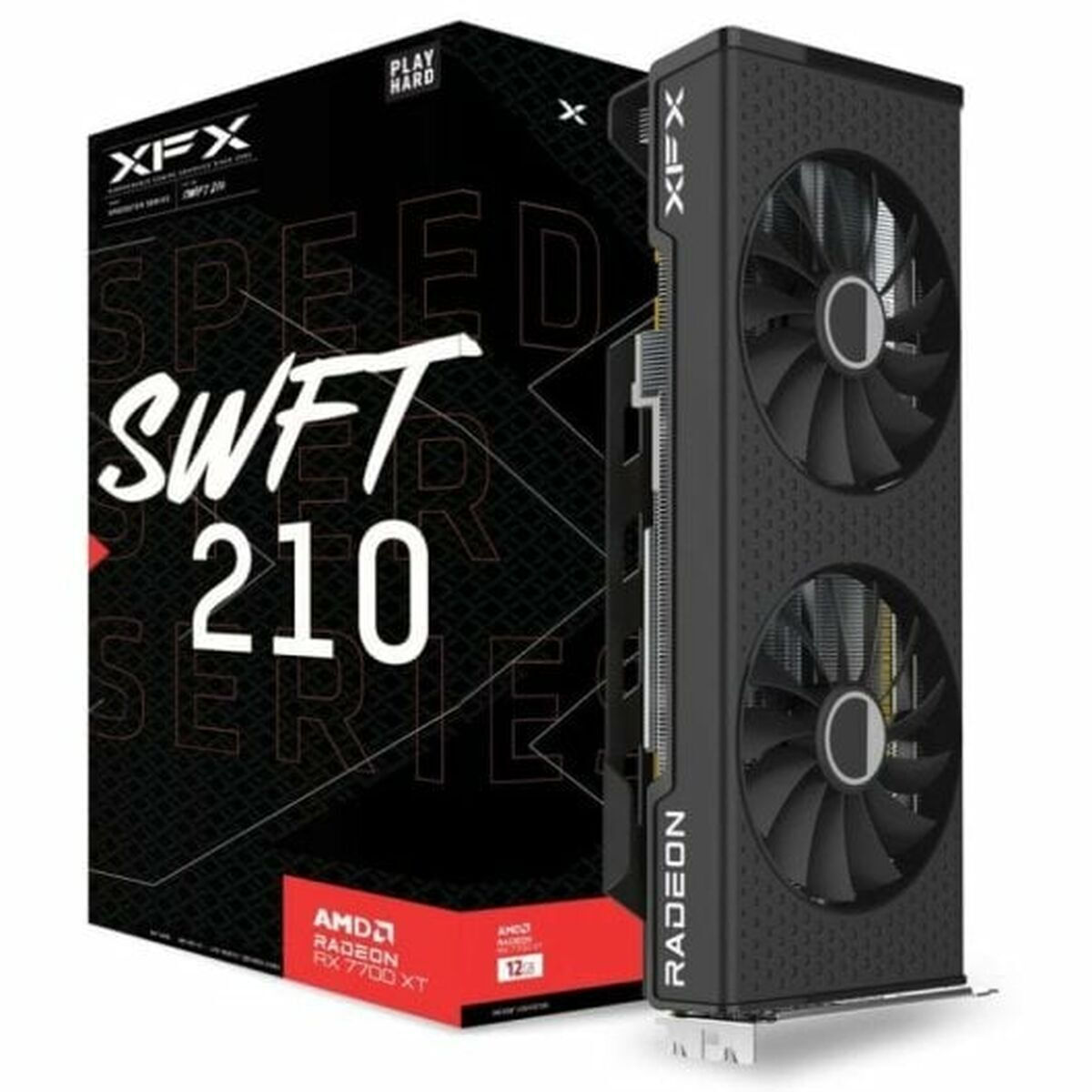 XFX Radeon RX 7700 XT 12GB GDDR6 Core Edition Κάρτα Γραφικών (RX ...