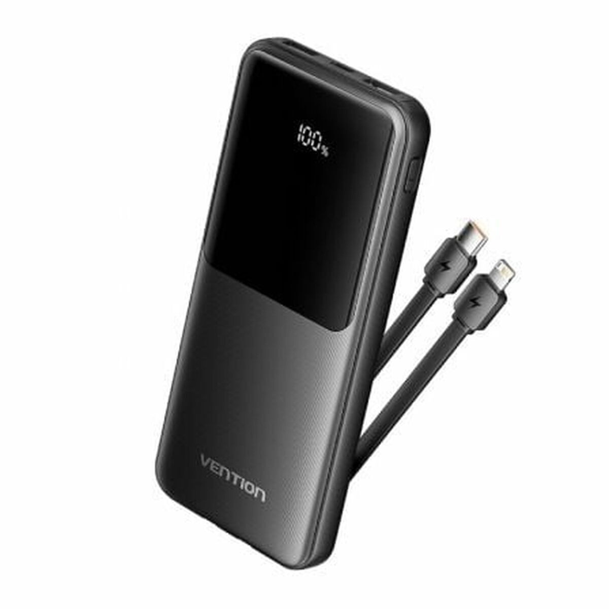 Vention Power Bank 10000mAh 22.5W με 2 Θύρες USB-A και Θύρα USB-C Μαύρο ...