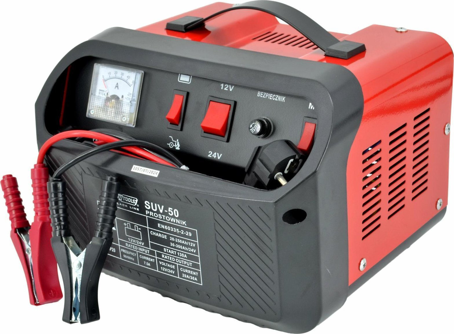 SUV-50 Car Battery Jump Starter & Charger 12/24V | Skroutz.mt