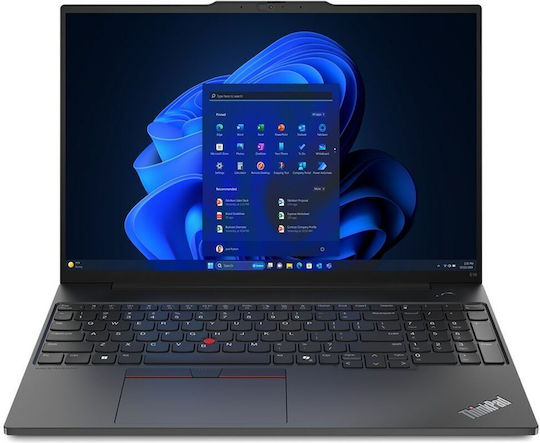 Lenovo ThinkPad E16 Gen 2 (AMD) 16" IPS FHD+ (Ryzen 5-7535HS/16GB/512GB ...