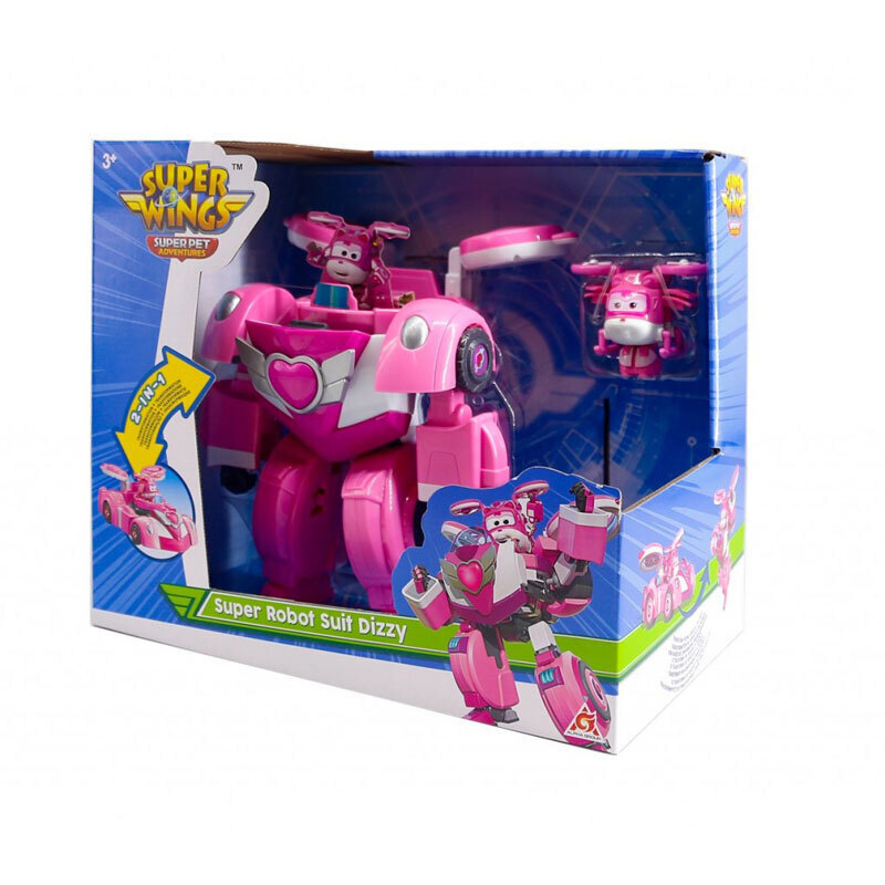 Just Toys Παιχνίδι Μινιατούρα Super Wings Super Wings Super Robot Suit ...