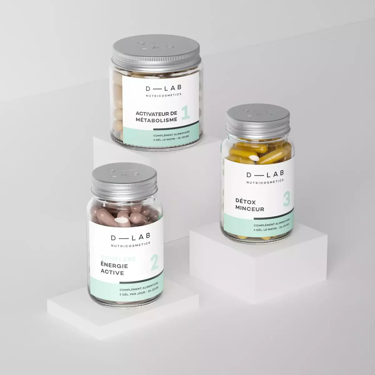 D-Lab Nutricosmetics Body-firming Program Set Συμπλήρωμα για Αδυνάτισμα ...