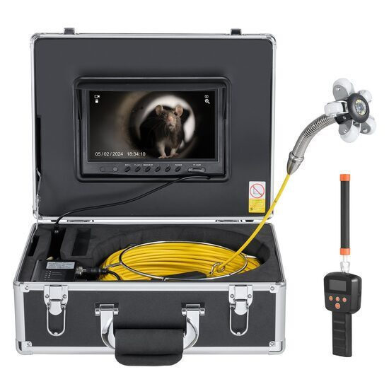 Endoscope Camera Pipes Conduits Location Receiver Full Hd 9 Inch ...