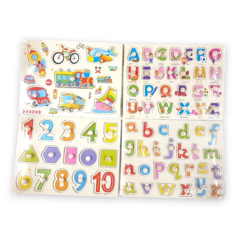 Twiddlers Puzzle 22.5 X 30 Cm Wood 4 Pieces | Skroutz.gr