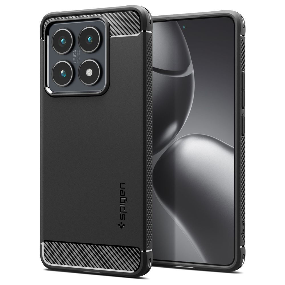 Spigen Rugged Armor Back Cover Σιλικόνης 2mm Μαύρο (Xiaomi 14T ...