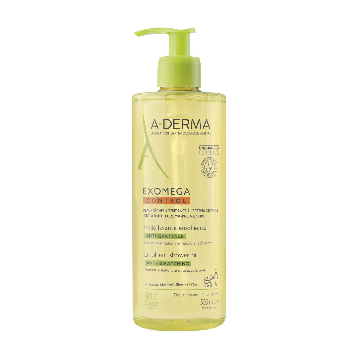 A-Derma Exomega Control Λάδι Καθαρισμού για το Πρόσωπο Κατάλληλο για ...