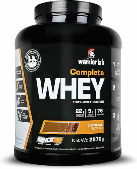 Warrior Lab Complete Whey Πρωτεΐνη Ορού Γάλακτος Χωρίς Γλουτένη με ...