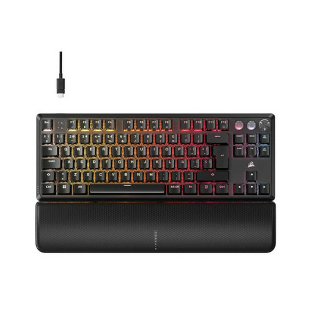 Corsair K70 RGB TKL Gaming Πληκτρολόγιο Tenkeyless με Corsair MGX ...