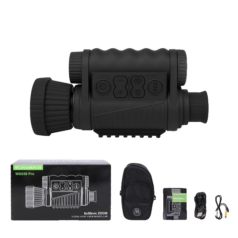Night Hunting Scope Digital Infrared Technology 200m Range Wg650pro ...