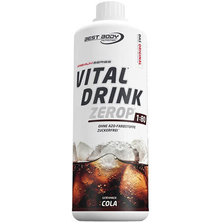 Best Body Nutrition Vital Drink Zerop 1:80 Cola 1000ml | Skroutz.gr