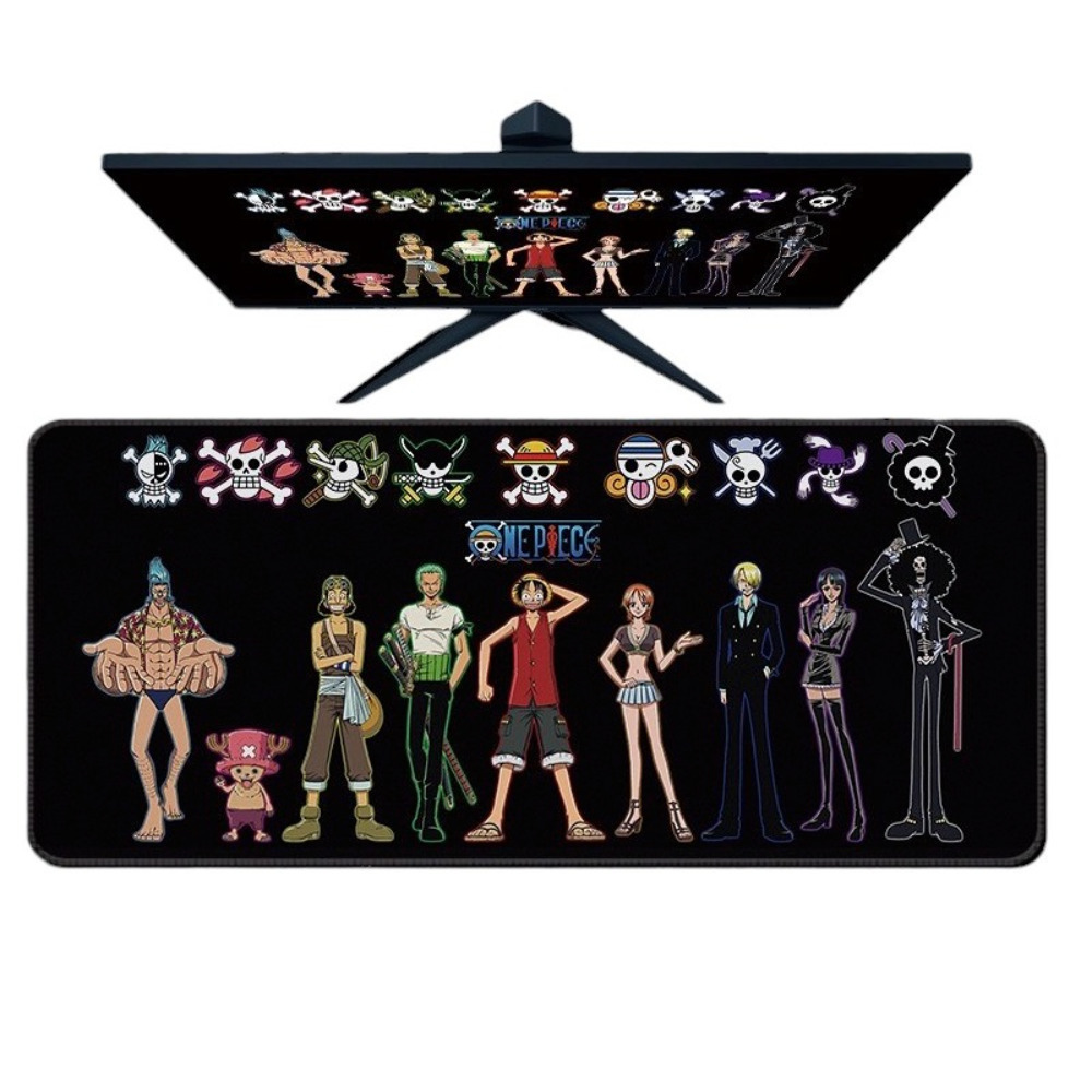 Gaming Pad Xl Monkey D.luffy One Piece Group 90x30cm Mαύρο | Skroutz.gr