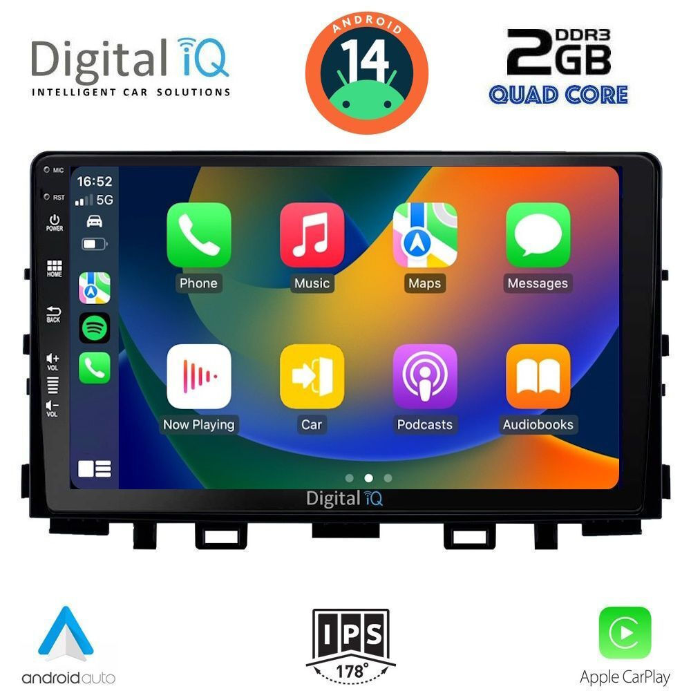 Digital IQ Sistem Audio Auto pentru Kia Rio / Stonic (Bluetooth/USB/AUX ...