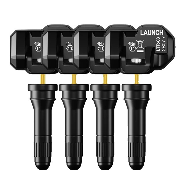 Tpms Sensors Dual Frequency Tire Pressure Monitor System Rubber Valve ...