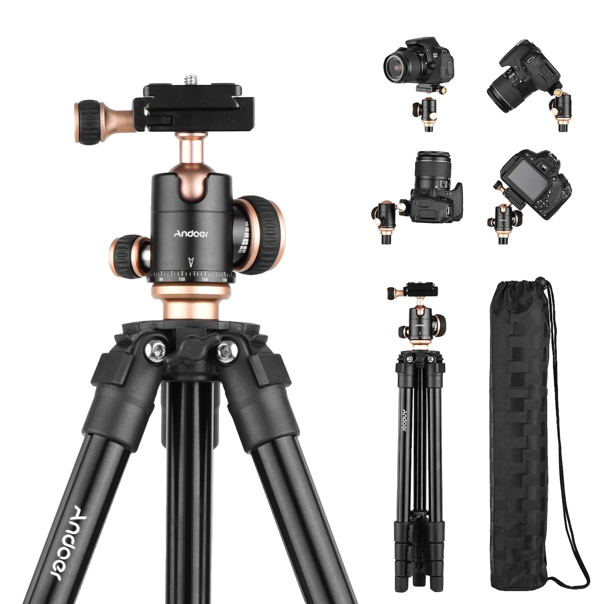 Camera Tripod Lightweight Design Compatible Dslr Cameras | Skroutz.gr