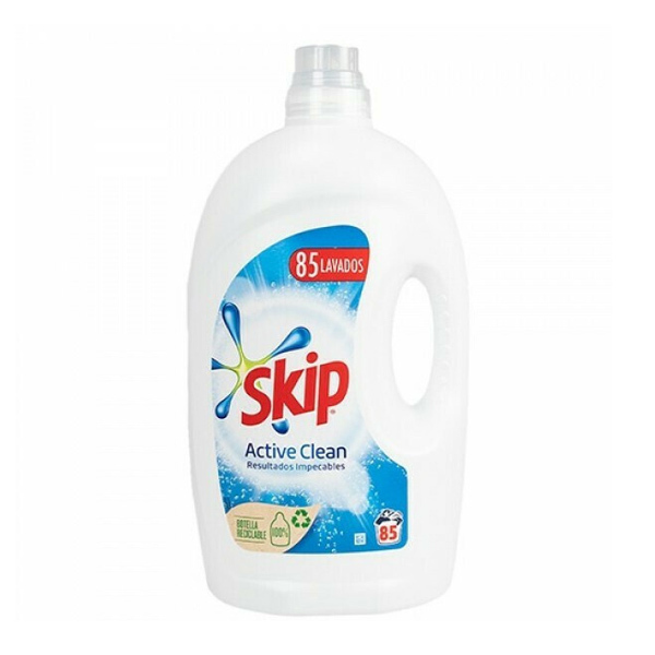 Skip Active Clean Υγρό Απορρυπαντικό Ρούχων (85 Μεζούρες) | Skroutz.gr
