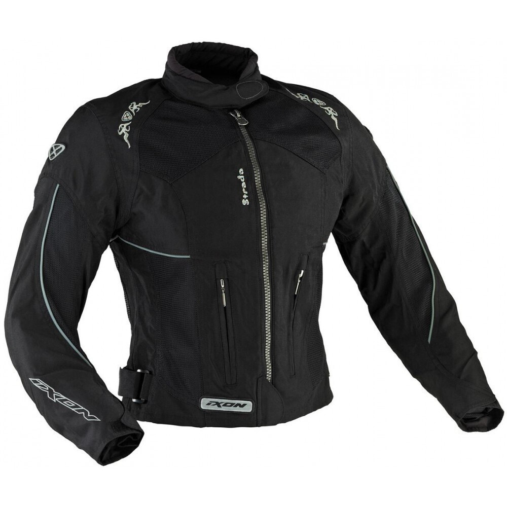 Ixon Strada Καλοκαιρινό Γυναικείο Μπουφάν Μηχανής Μαύρο Ε4276F | Skroutz.gr