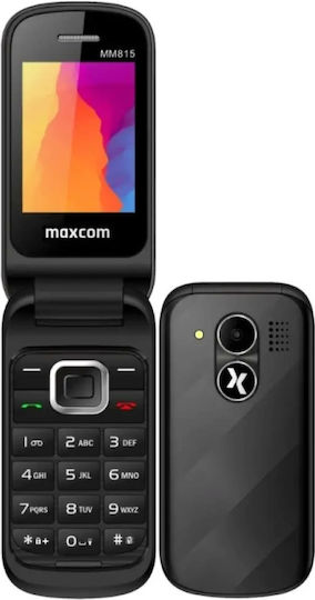 MaxCom MM815 Dual SIM Κινητό με Μεγάλα Κουμπιά Μαύρο | Skroutz.gr