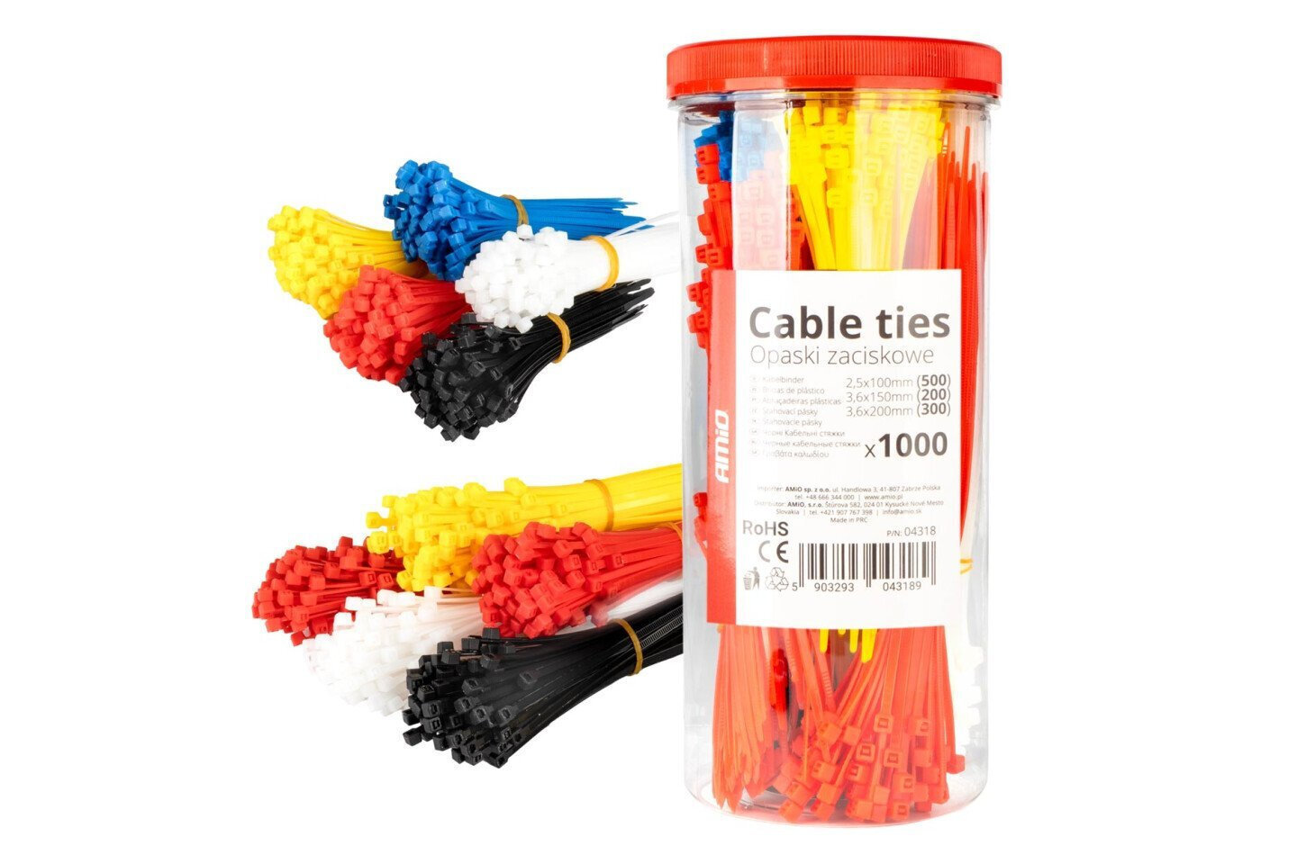 Δεματικα Δετικα Καλωδιων Tie Wrap Ταιραπ 2.5x100mm 3.6x150mm 3.6x200mm ...