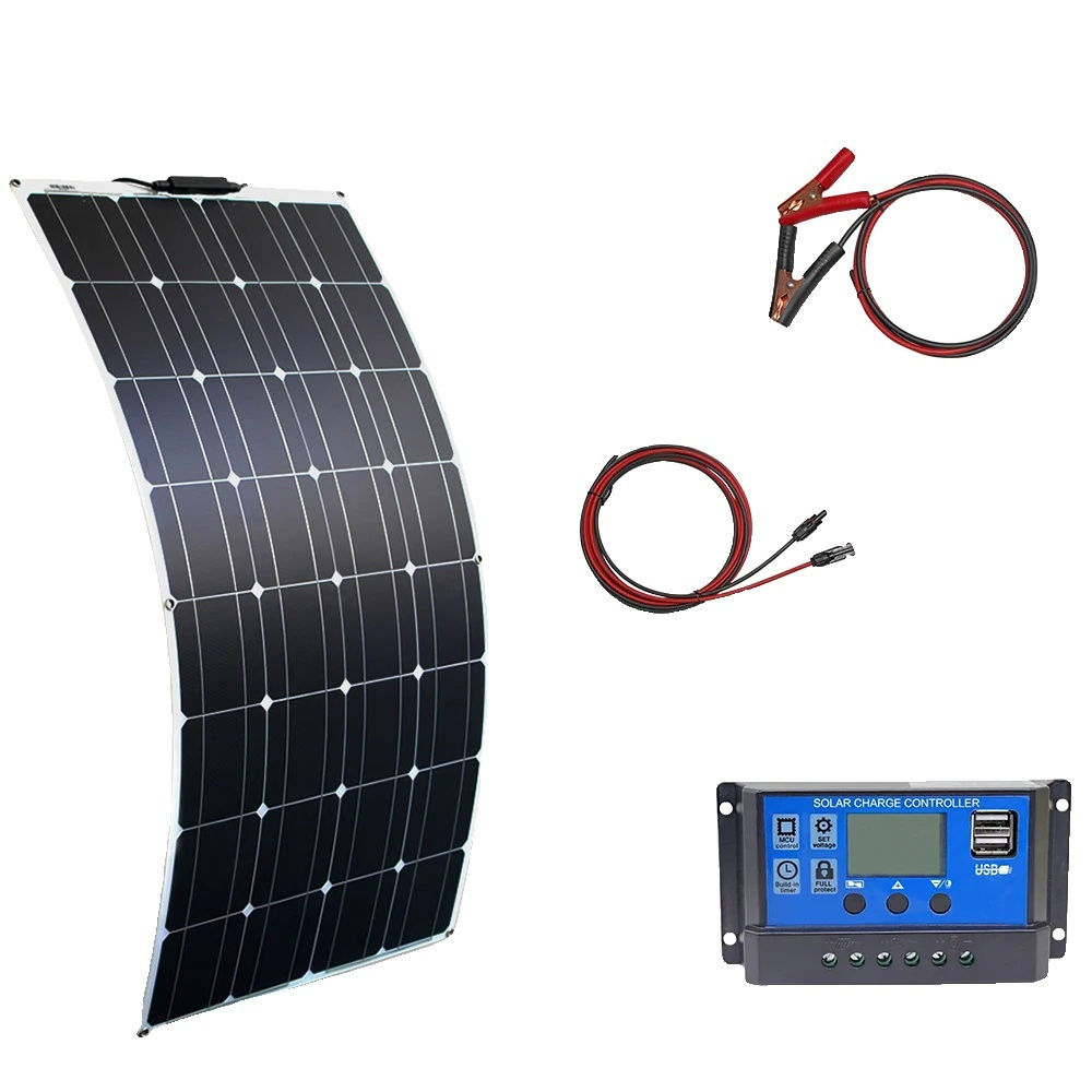Kit Panou Solar 500w Putere de Ieșire Portabil Sistem Solar Flexibil ...