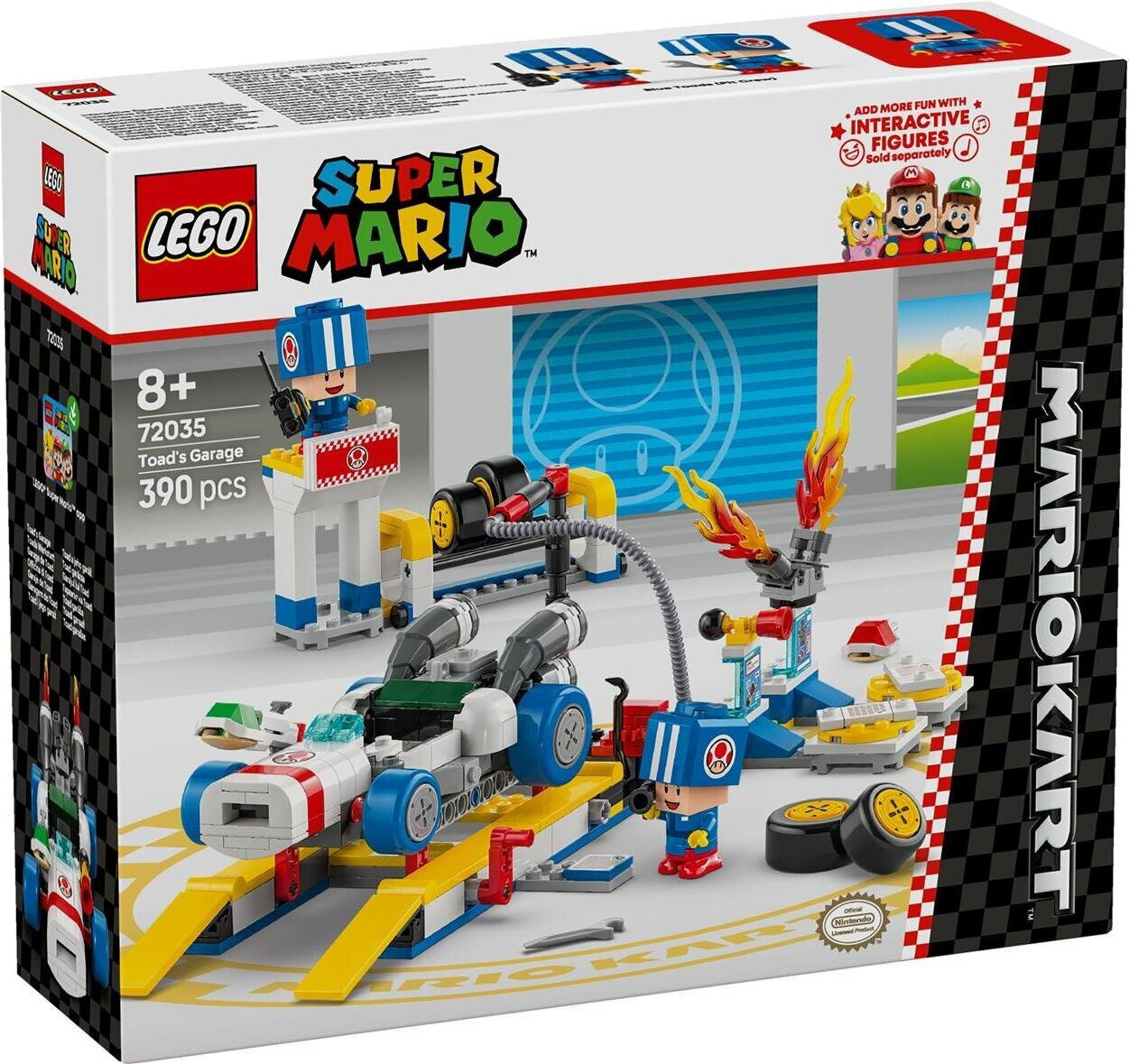 LEGO Super Mario Mario Kart - Toad's Garage για 8+ ετών Ετών 390τμχ ...