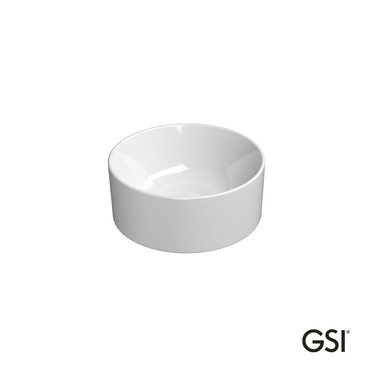 GSI Kube-x 9435-300 Επικαθήμενος Νιπτήρας Πορσελάνης 32x32cm White ...
