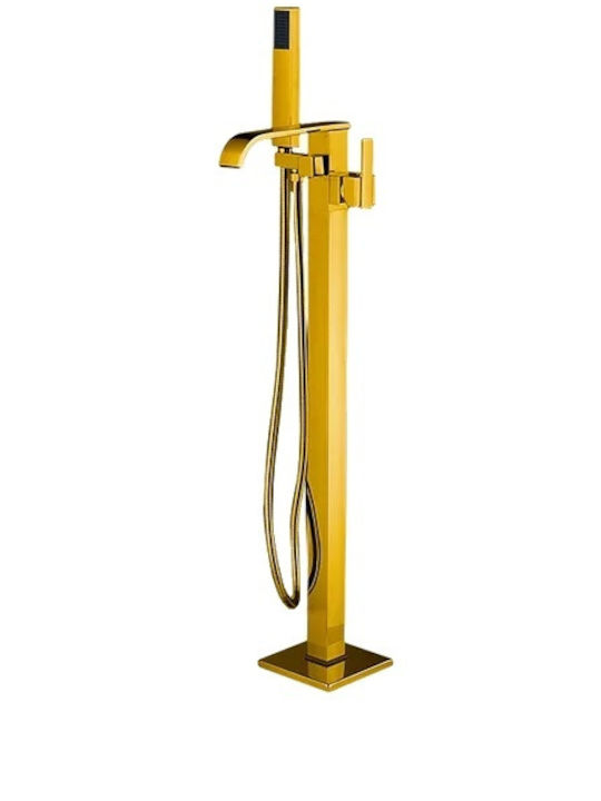 Bathroom Bathtub Faucet Mixer Floor Stand Design 360 Rotation Spout ...