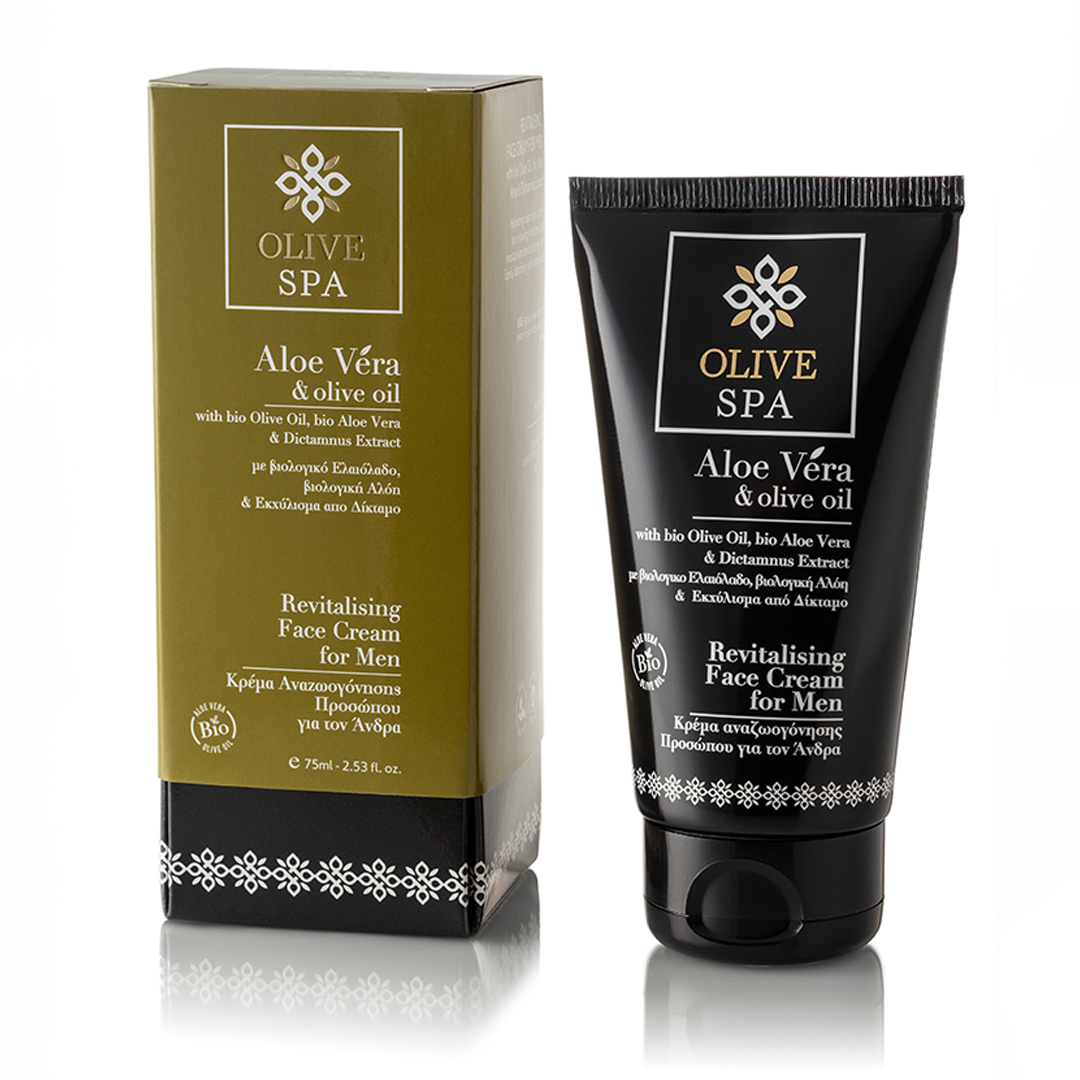 OliveSpa Aloe Vera & Olive Oil Light Ανδρική Κρέμα Προσώπου για ...