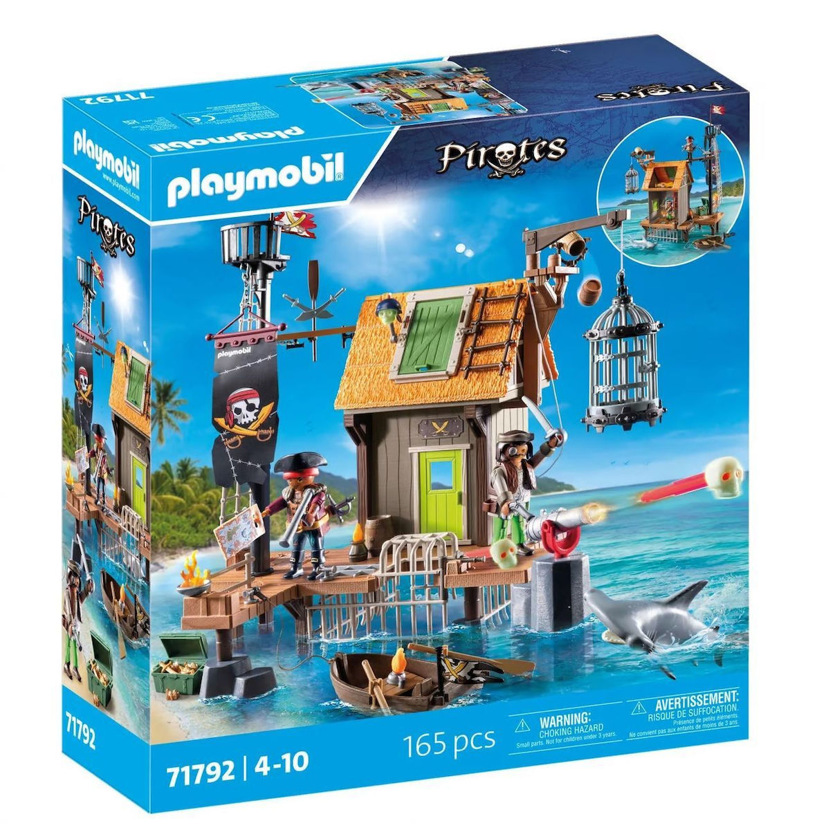 Playmobil Pirates Λιμάνι των Πειρατών για 4-10 ετών 71792 | Skroutz.gr