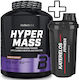 Biotech Usa Hyper Mass 4000g Cookies & Cream & Katerelos Fitness Shaker 700ml Blue Smoke Custom ...