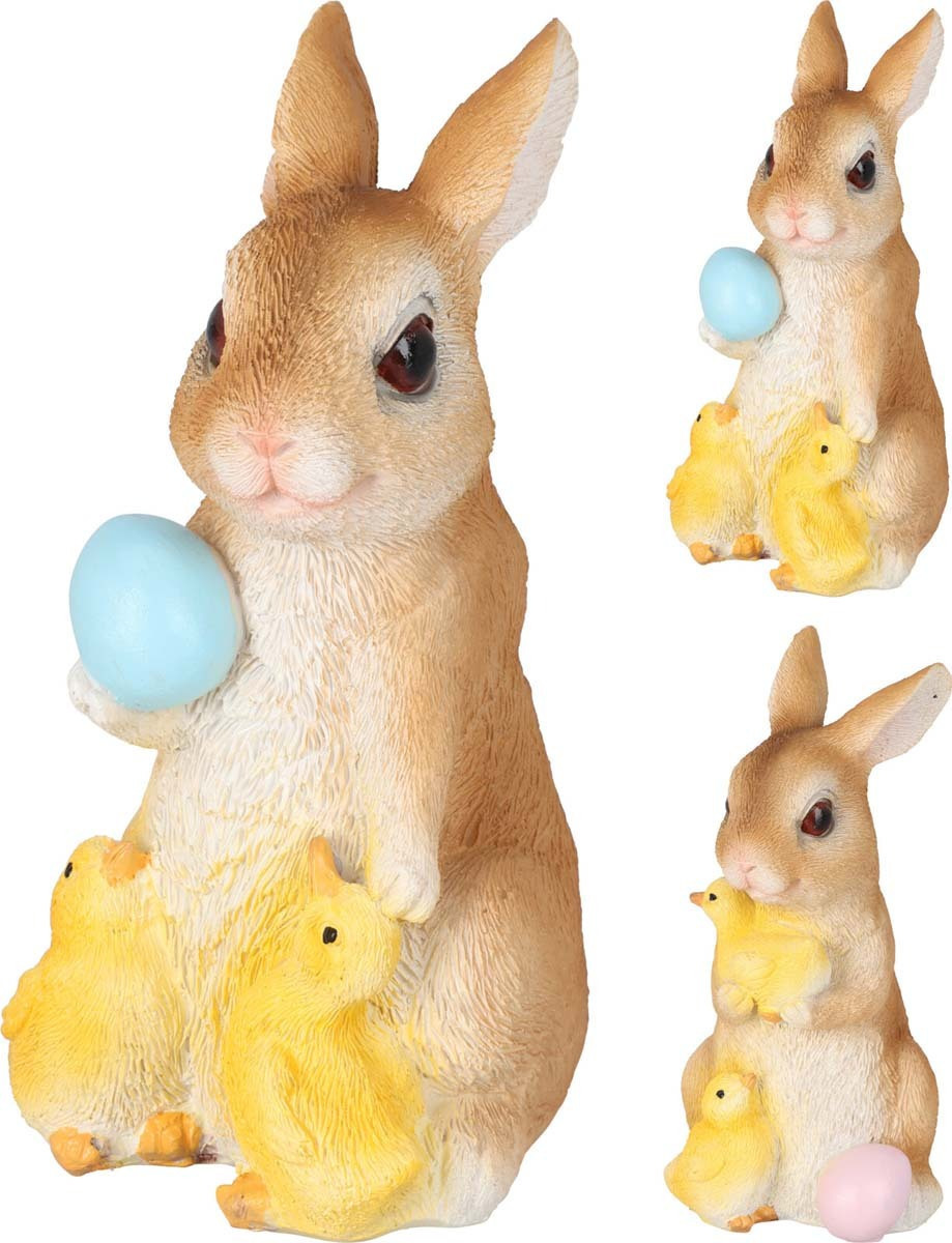 Jk Decor Acasă Iepuraș Rățuște Rășină 8.7x9.3x16.6cm 2 modele 388115 1 ...