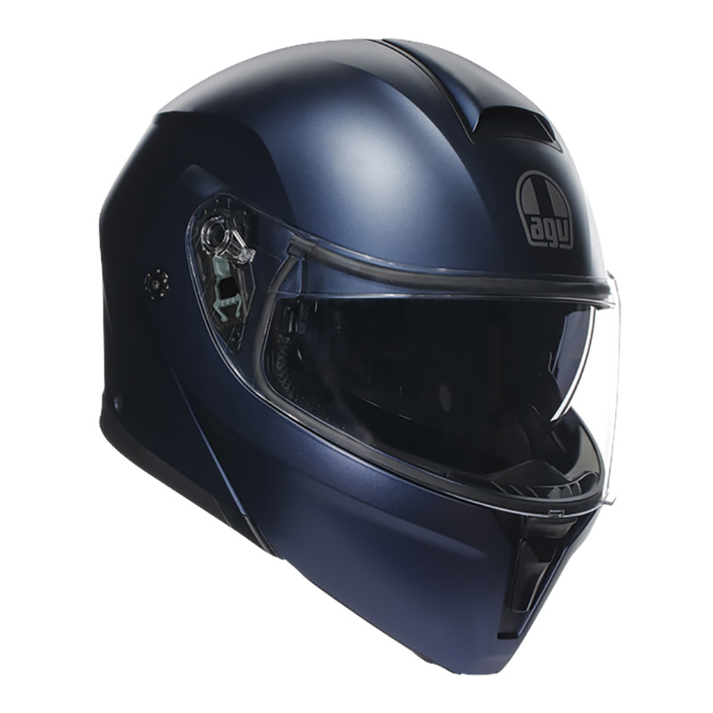 AGV Streetmodular Mono Matt Profondo Blue Κράνος Μηχανής Flip-Up ECE 22.06 1690gr με Pinlock και ...