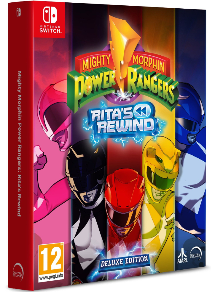 Mighty Morphin Power Rangers Rita's Rewind Deluxe Edition Switch Game ...