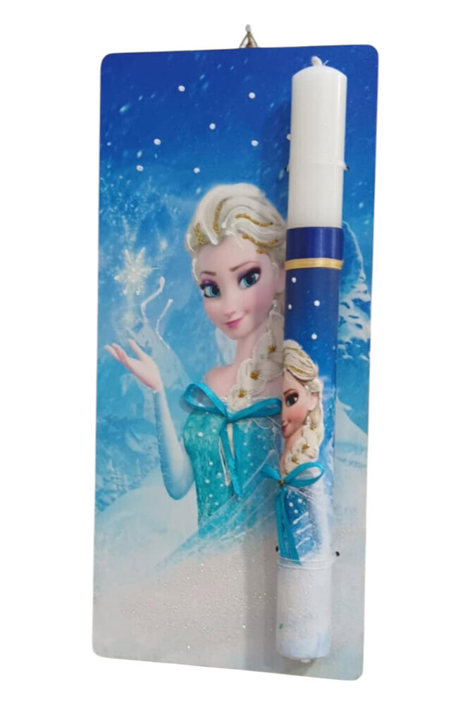 Πασχαλινή Λαμπάδα 2025 Έλσα Frozen Καδράκι Lab-25704 | Skroutz Cyprus