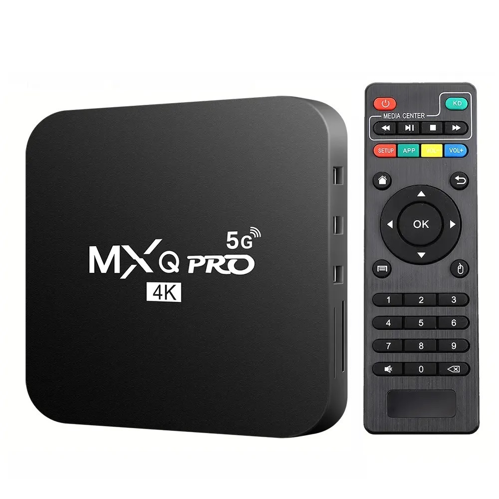 TV Box MXQ Pro 4K 5G 4K UHD με WiFi USB 2.0 2GB RAM και 16GB Αποθηκευτικό Χώρο με Λειτουργικό ...