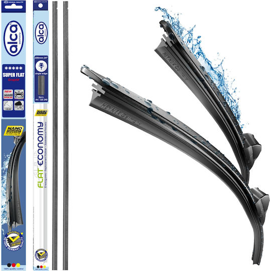 Alca Windshield Wiper Including Replacement Rubber Suitable Honda Accord X 10.2017 08.2022 Super ...