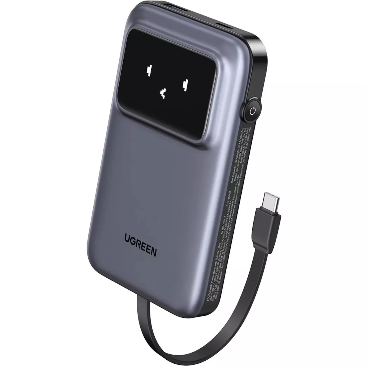 Ugreen PB511 Power Bank 10000mAh 30W με Θύρα USB-A και Θύρα USB-C Power ...
