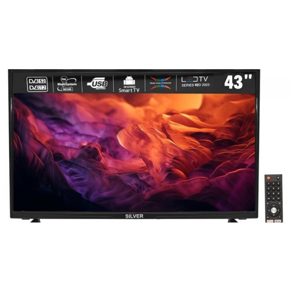 Silver Smart Τηλεόραση 43" Full HD LED SI43D1 (2023) | Skroutz.gr