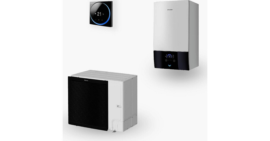 Daikin Altherma Erla14dv3/ebbx16d6v+brc1hhdw Αντλία Θερμότητας 12kw Μονοφασική Split | Skroutz.gr