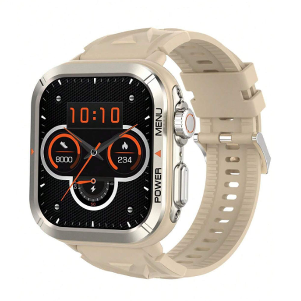 BlackView W30 Αδιάβροχο Smartwatch με Παλμογράφο (Μπεζ) | Skroutz.gr