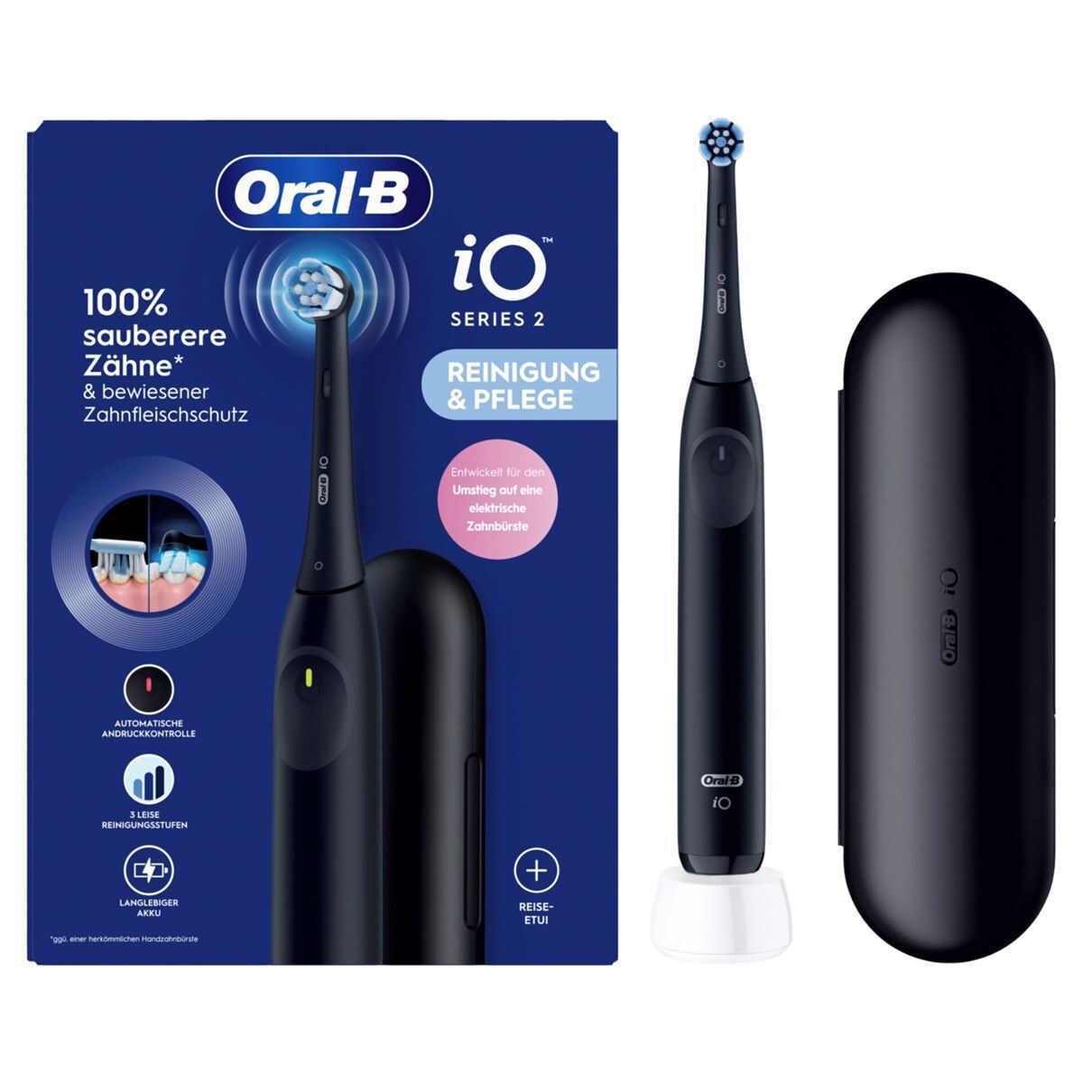 Oral-B Io Series 2 Ηλεκτρική Οδοντόβουρτσα με Αισθητήρα Πίεσης και Θήκη ...