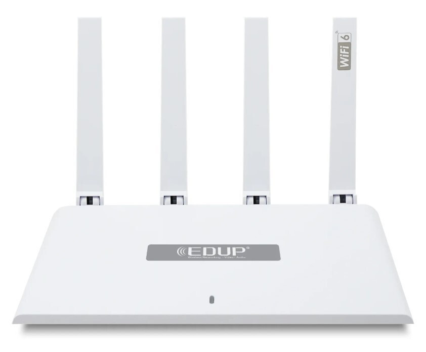 EDUP EP-RT2960S Ασύρματο Router Wi‑Fi 6 με 3 Θύρες Gigabit Ethernet ...